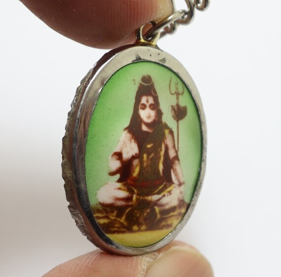 Lord Shiva Pendant: Hindu God Amulet Necklace, Blesse… - Gem
