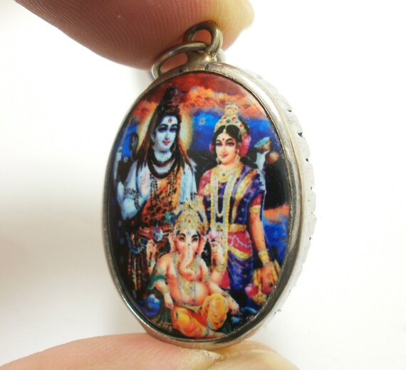 Lord Shiva Maa Uma Parvati and Ganesha Ganesh Family … - Gem