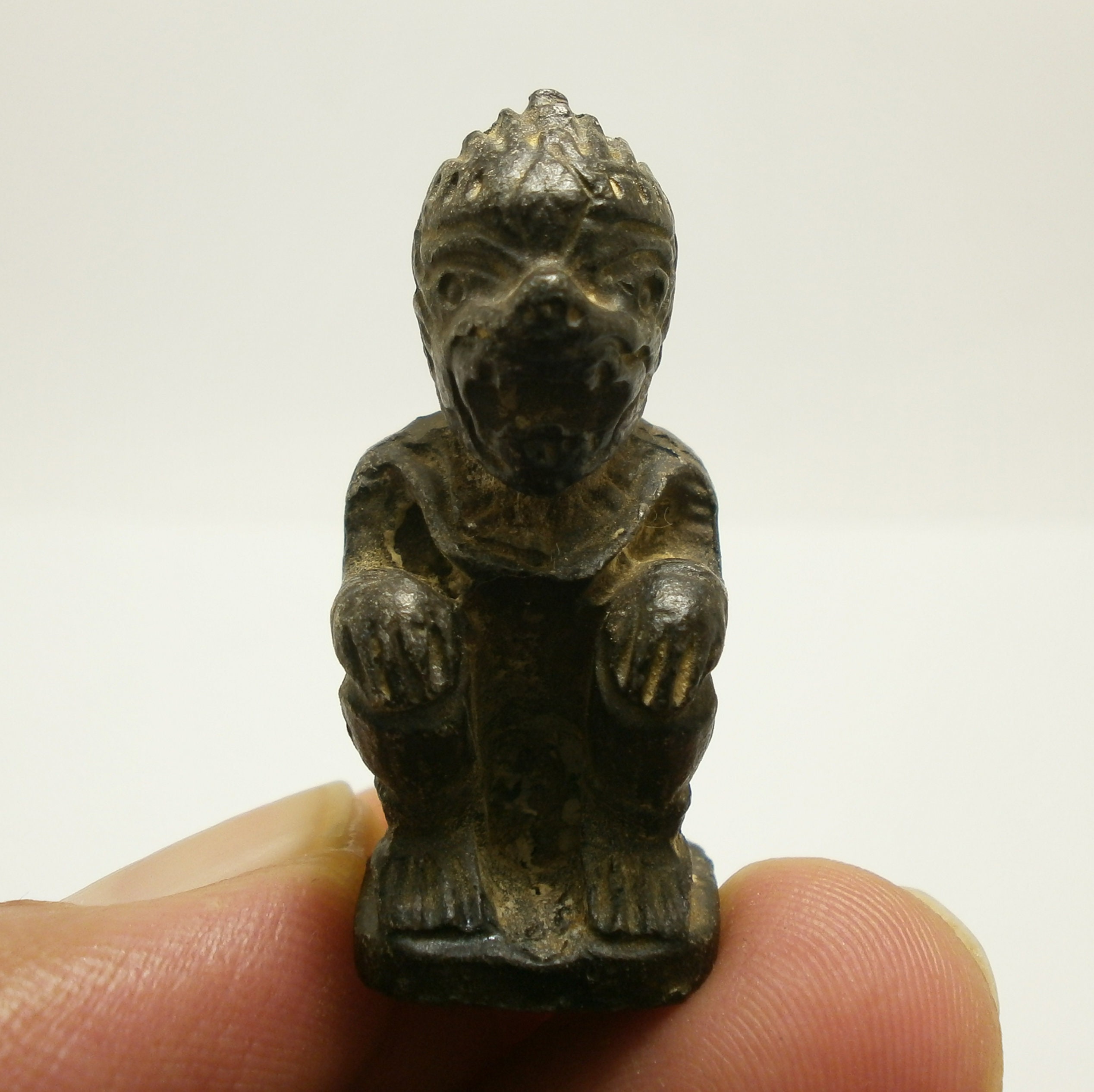 Lord Hanuman Mini Statue Figurine LP Soon 1930s Antique Thai | Etsy