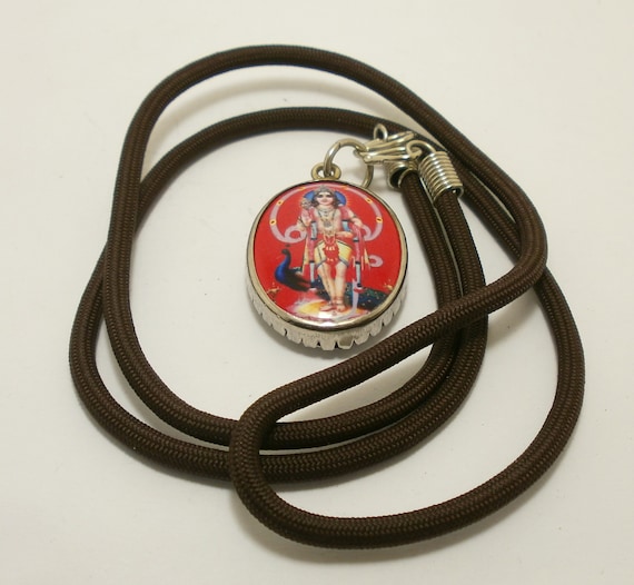 Lord Murugan amulet pendant Muruga Kartikeya Skanda G… - Gem