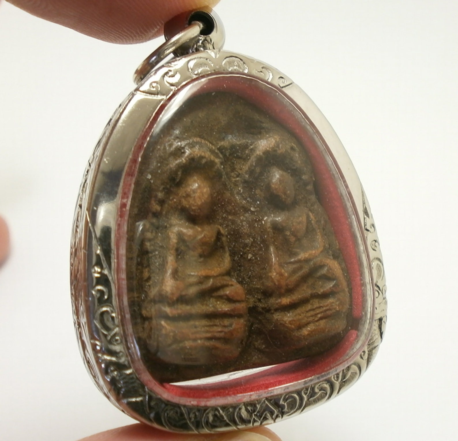 Double Phra Rod of Lampoon Real Benjapakee Antique Ancient | Etsy