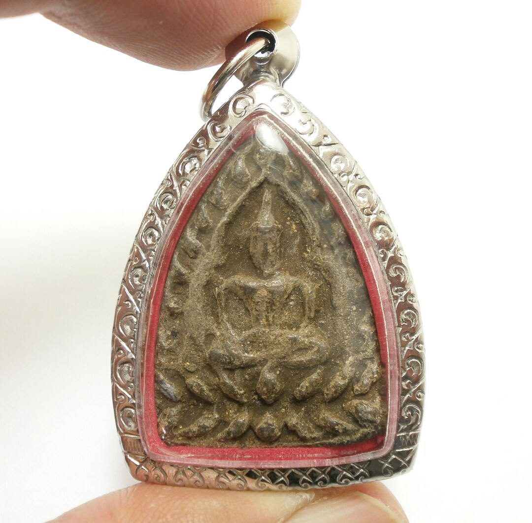 LP Boon Buddha Amulet Pendant: Magic Yant, Life Protection - Etsy