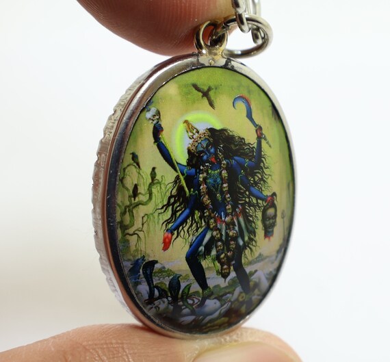 MahaKali Big pendant mother goddess of time death & d… - Gem