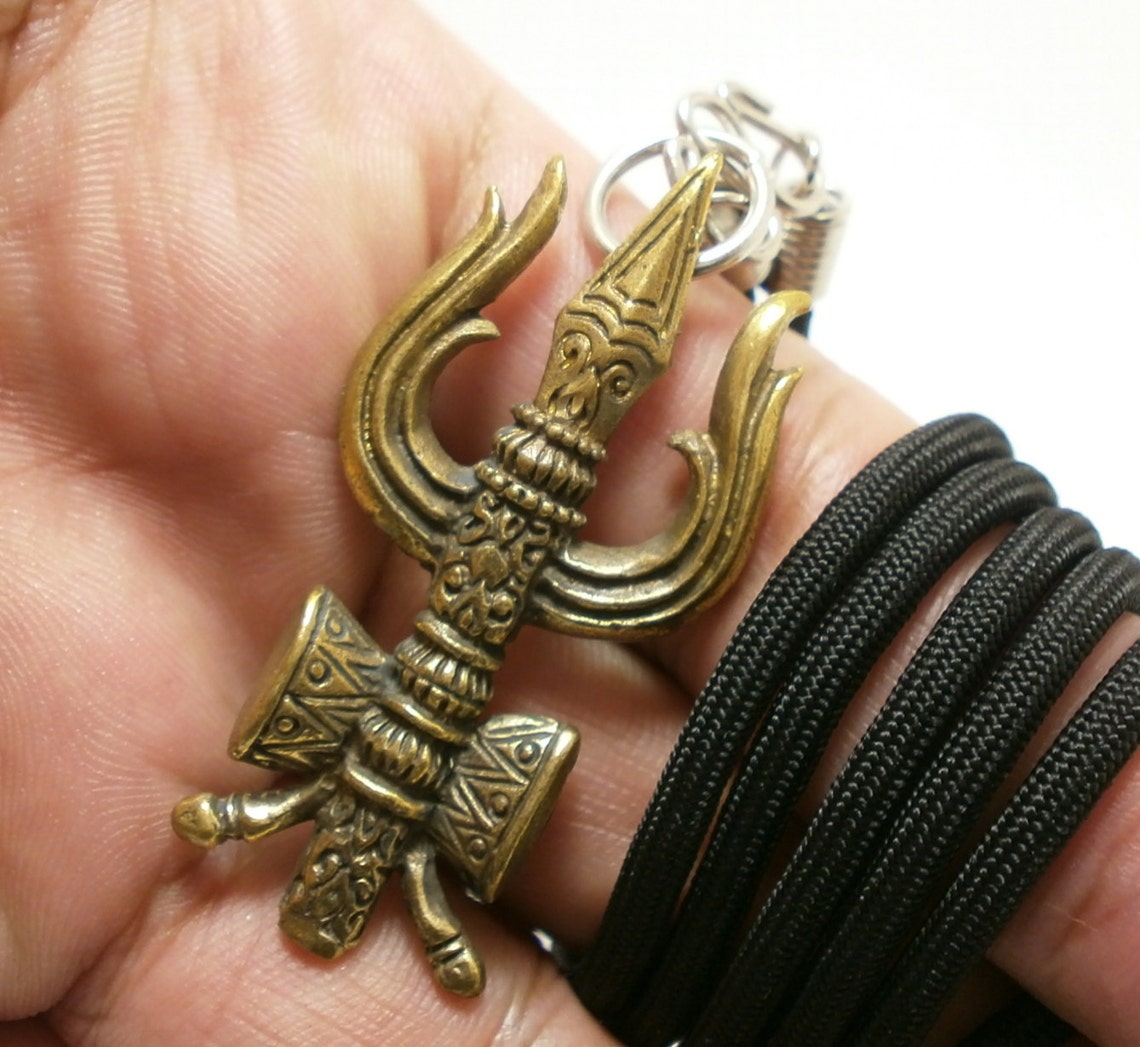 Trishula Trident of Lord Shiva Trisula Trishul Om Aum Deity - Etsy