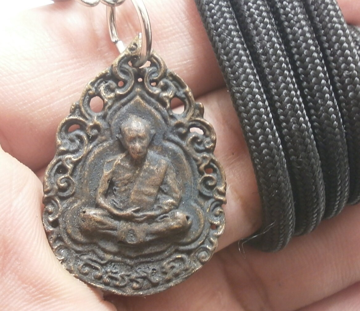 Year 1975 Lp Tim Coin Thai Famous Magic Monk Buddha Amulet - Etsy