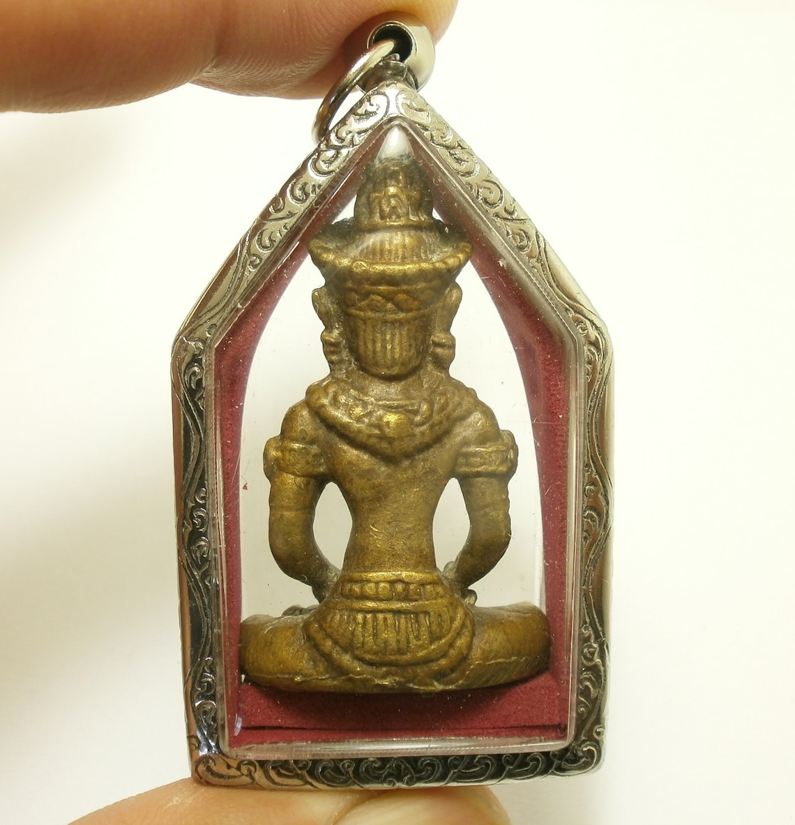 Cambodia Khmer Buddha Amulet Pendant Locket Super Rare Antique - Etsy