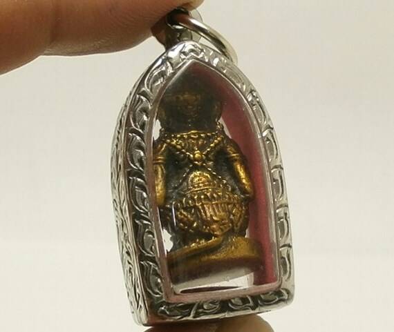 Lord Hanuman LP Tim blessed 1973 Thai Pendant amulet … - Gem
