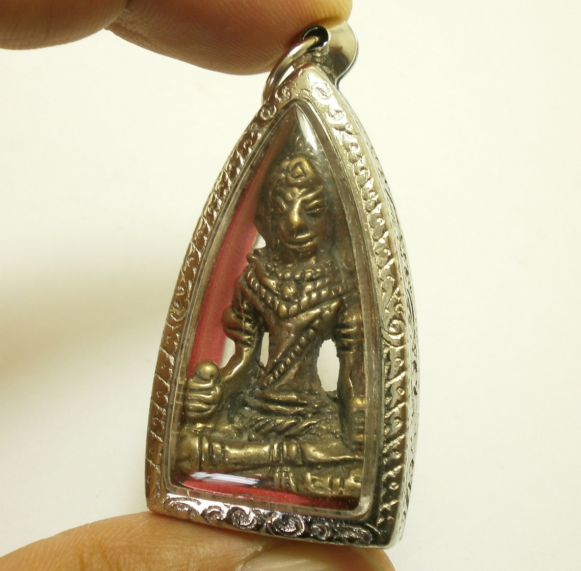 Khmer Buddha Cambodia Amulet Pendant Locket 1940s Antique - Etsy