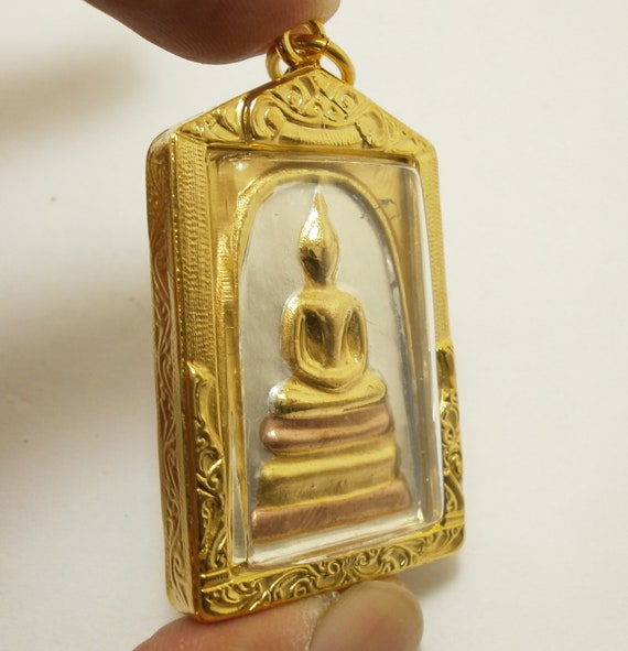 Phra Somdej Wat Rakang amulet back Katha Chinabanchor… - Gem