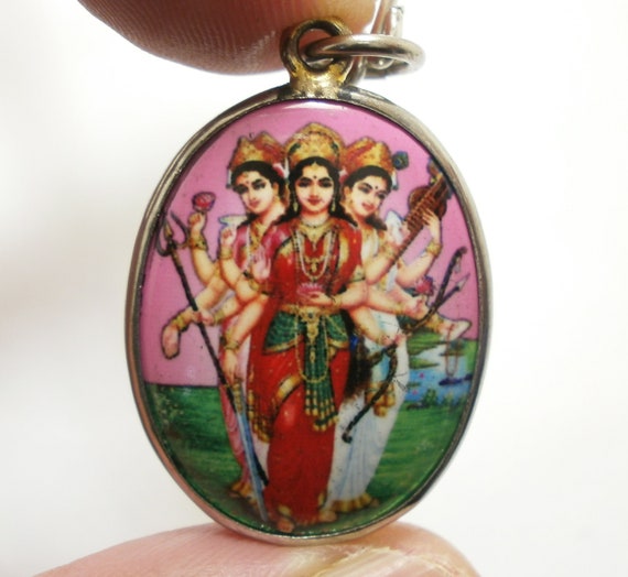 Tridevi Lakshmi Saraswati Parvati Shakti Maa Devi Tri… - Gem