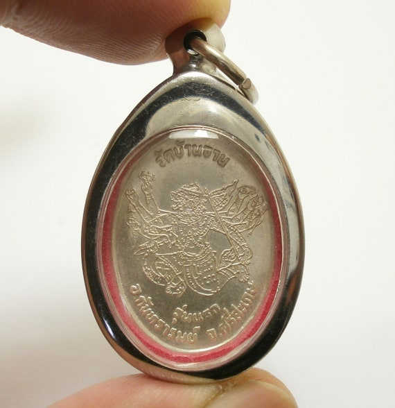 LP Moon Lord Hanuman Coin 1st batch blessed 2000 2543… - Gem