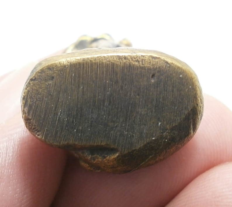 Phra Pidta Pitta Nakprok Protect by Naga Snake Thai Mini Brass | Etsy