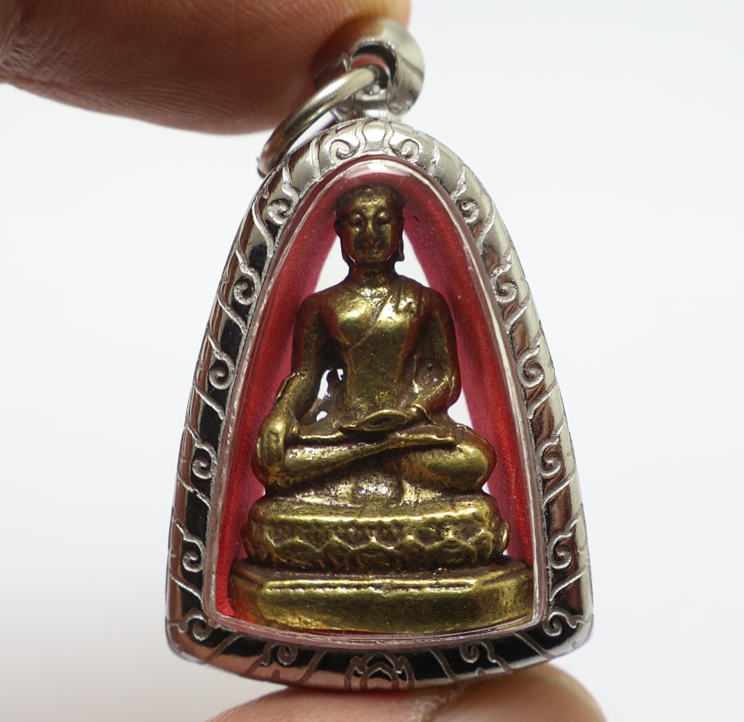 Lord Buddha Amulet Blessed in 1984 Real Blessing Magic Long Peaceful ...