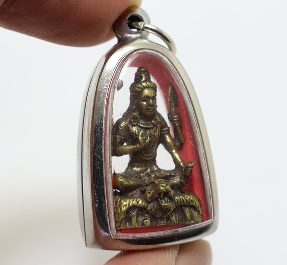 Lord Shiva Amulet Pendant: Hindu God Blessing Fujii K… - Gem