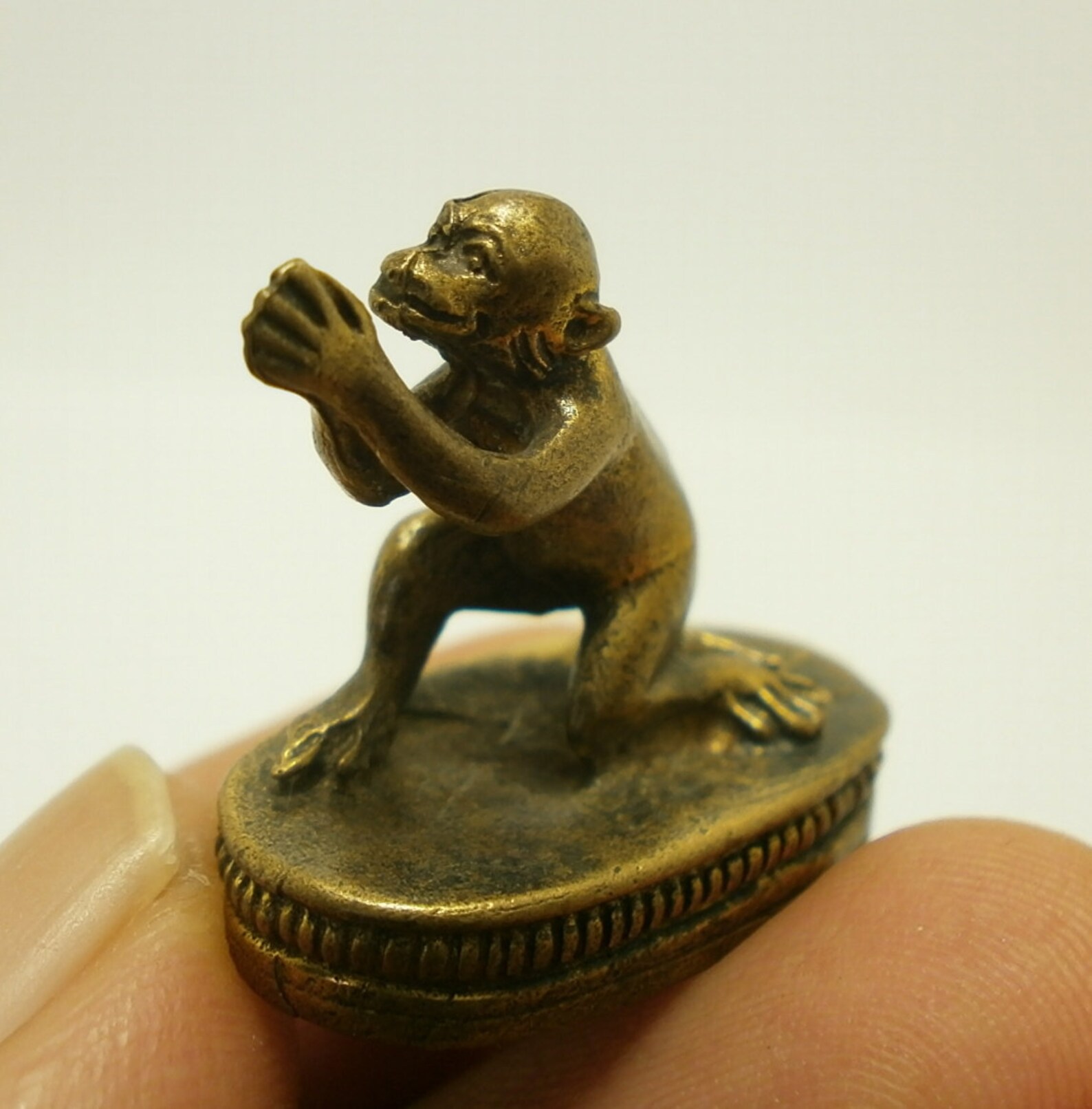 Magic Monkey Thai Mini Amulet Love Attraction Miniature Good - Etsy