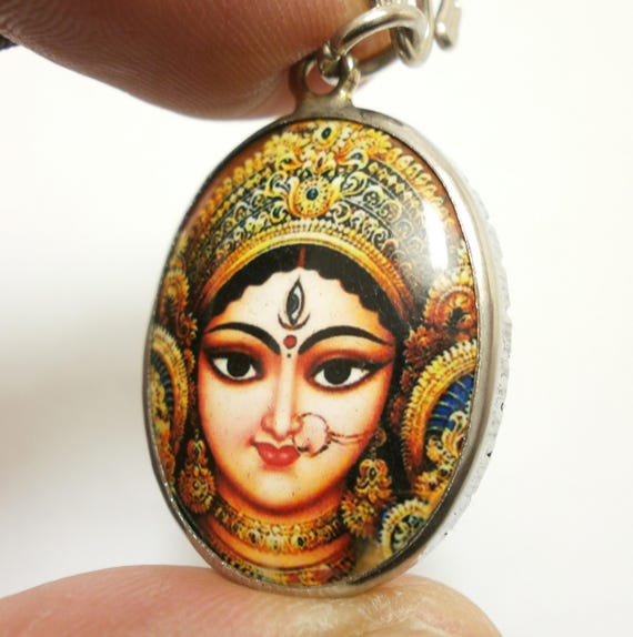 Durga Kali Shakti Maa Uma Devi Parvati the 3 eyed Amb… - Gem