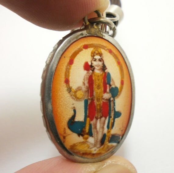 Lord Murugan amulet pendant Muruga Kartikeya Skanda G… - Gem