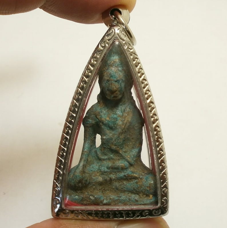 Super Rare Antique Cambodia Khmer Buddha Amulet Pendant Locket | Etsy