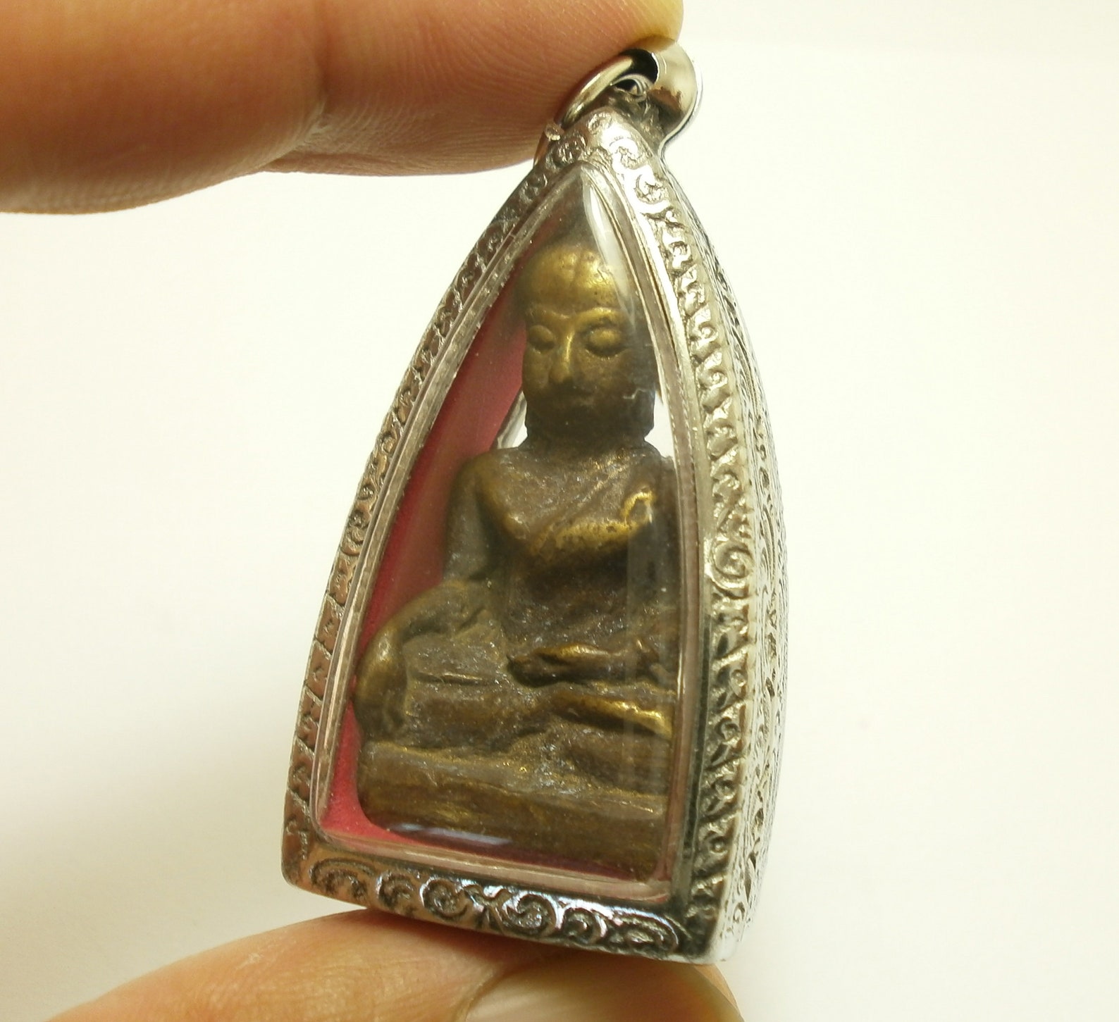 Cambodia Khmer Buddha real Powerful amulet pendant locket | Etsy