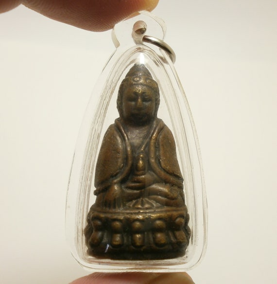 Phra Kring Pawares King Rama 5 Buddha Gring pendant b… - Gem