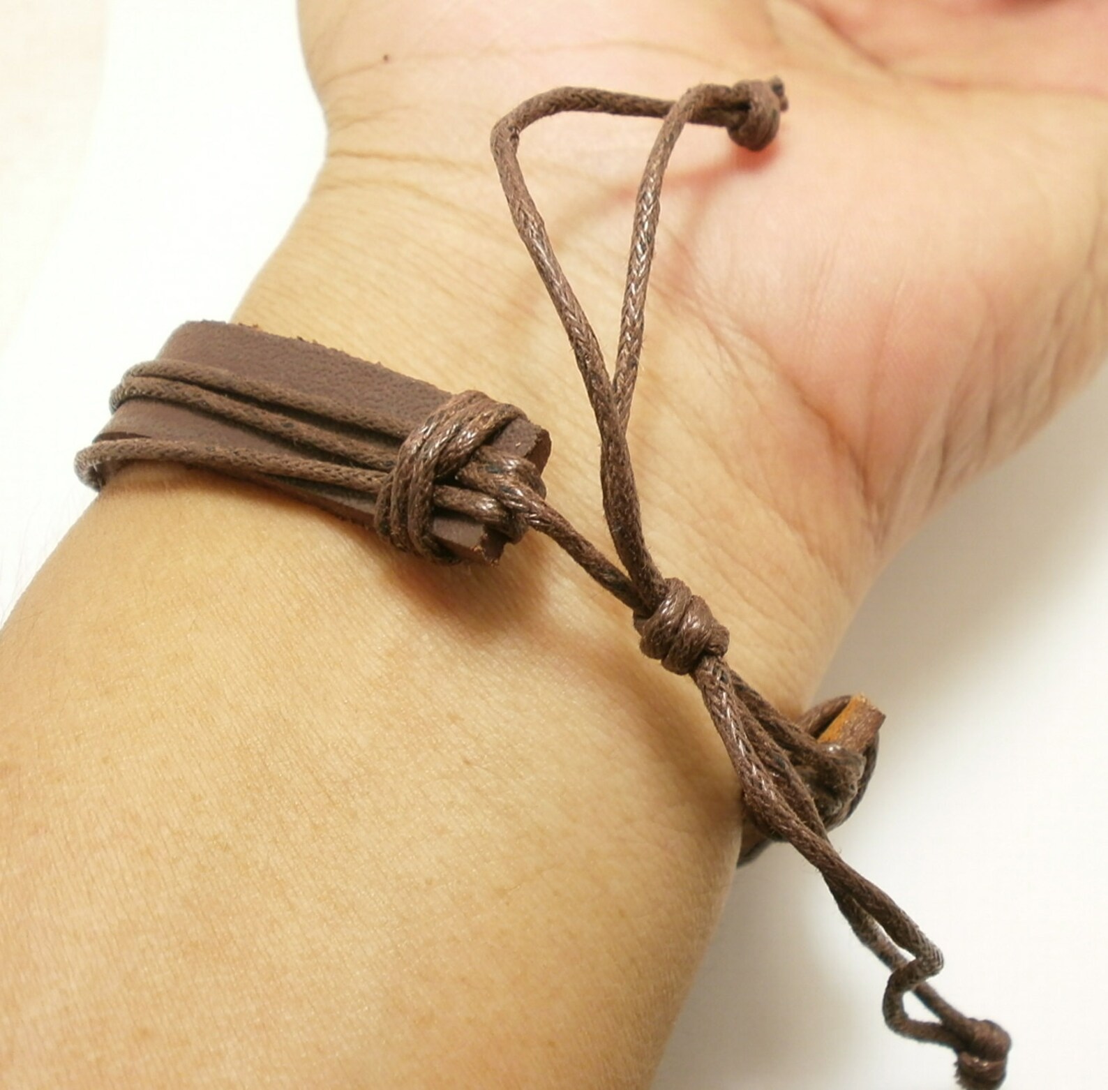 Om Aum Ohm Hindu Deity Symbol Sign on Handmade Adjustable - Etsy