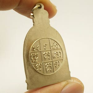 Phra Somdej Toh Wat Rakang Bell Shape Amulet Magic Yant Pendant Blessed ...
