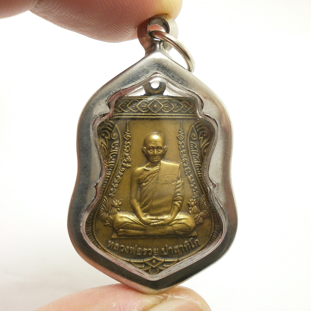 Phra LP Ruay Coin Luensamanasak Batch of Wat Tako Temple Real Blessed ...