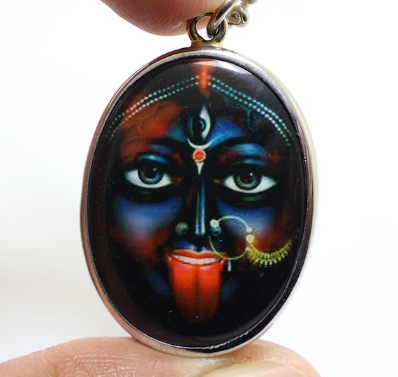 MahaKali Big pendant mother goddess of time death & d… - Gem
