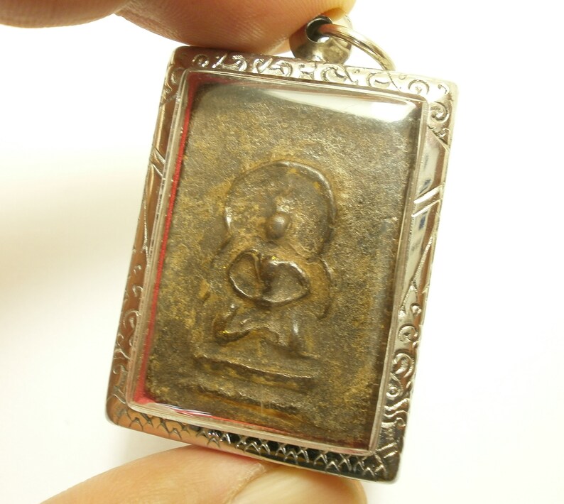 LP Boon Blessed Lord Buddha Samadhi Thai Antique Healing - Etsy