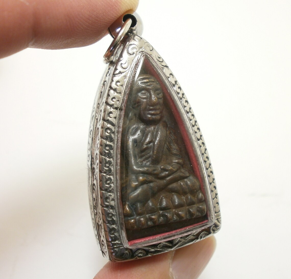 LP Tuad 2505 Thai Buddha Pendant 1962 Amulet Luang Poo Por - Etsy