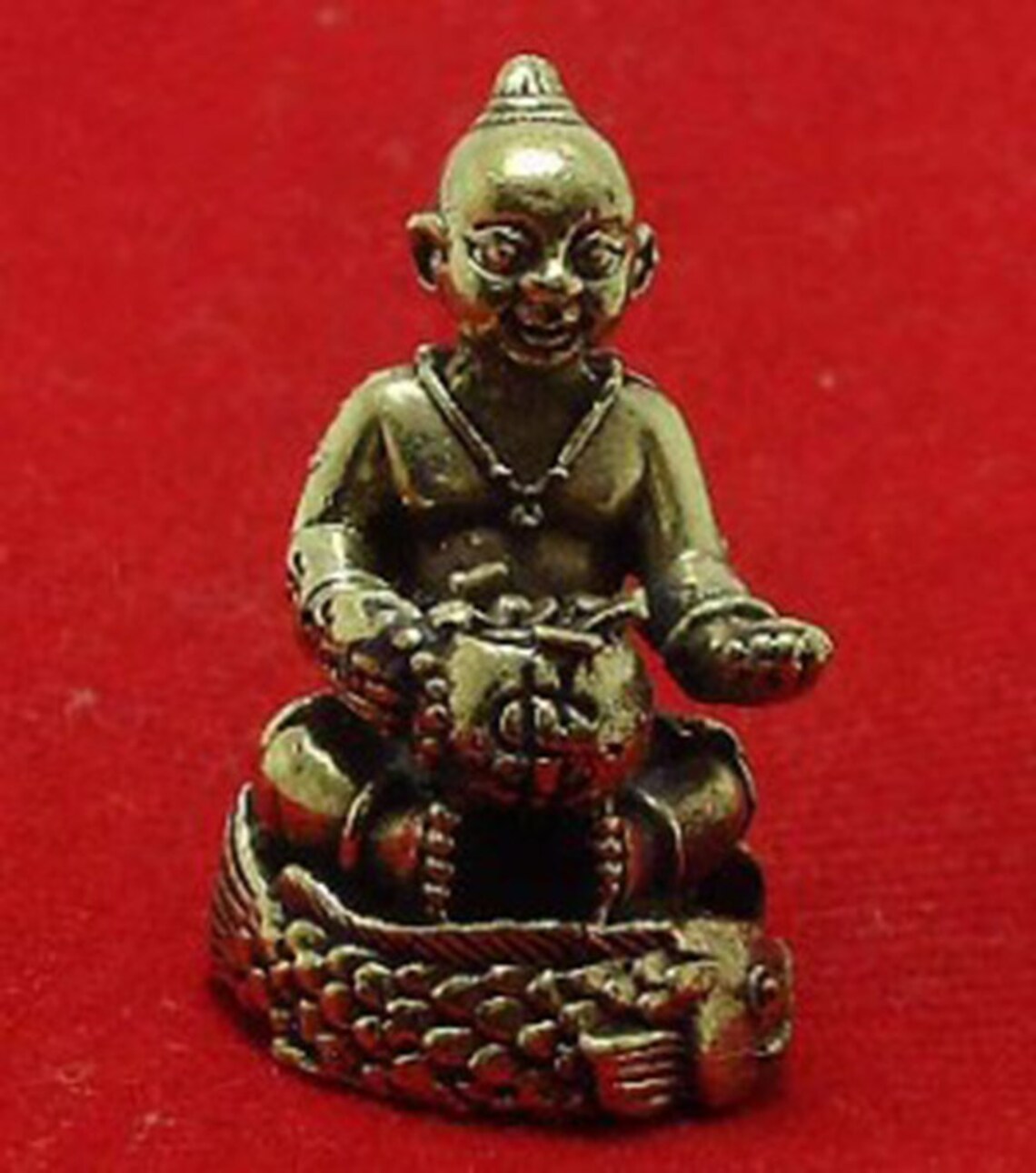 Tiny guman kuman gumantong boy ride fish magic spirit Thai | Etsy