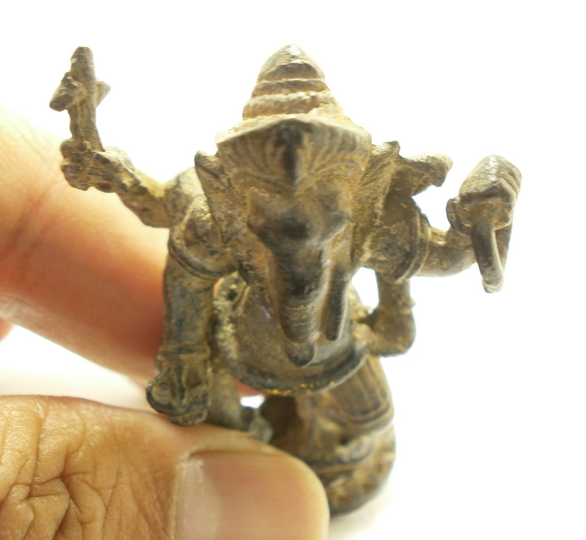 Lord Ganesh Ganesha Dancing Ganapati Vinayaka Miniature Lucky | Etsy