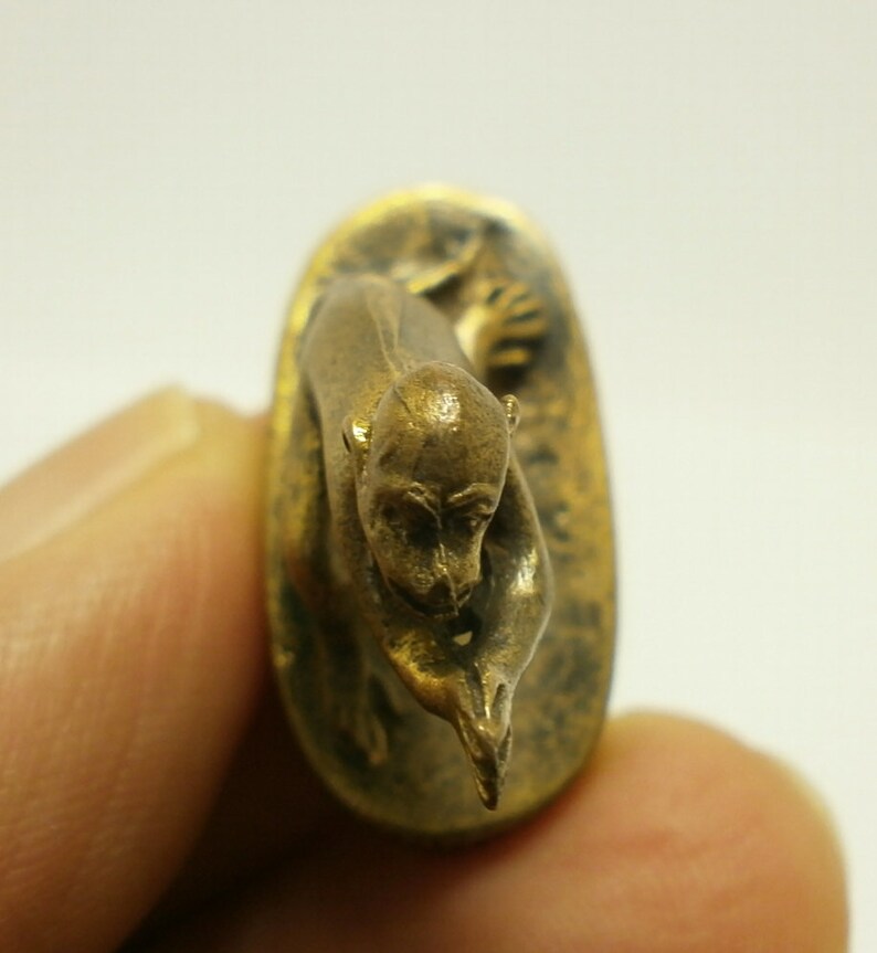 Magic Monkey Thai Mini Amulet Love Attraction Miniature Good - Etsy