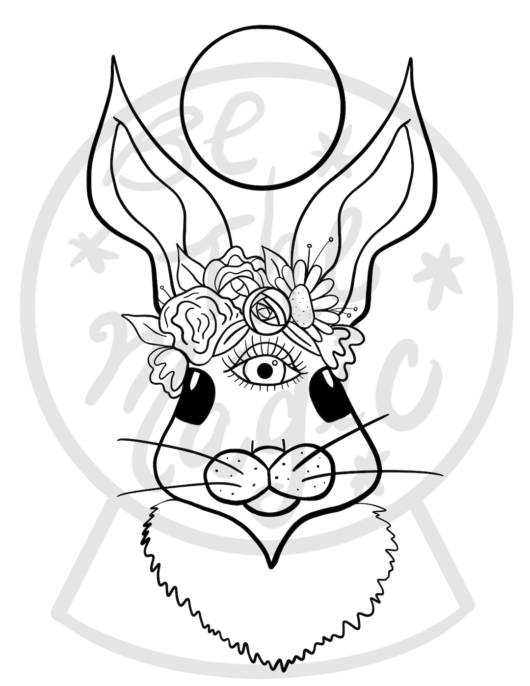 Violette Vibes Coloring Page - Etsy