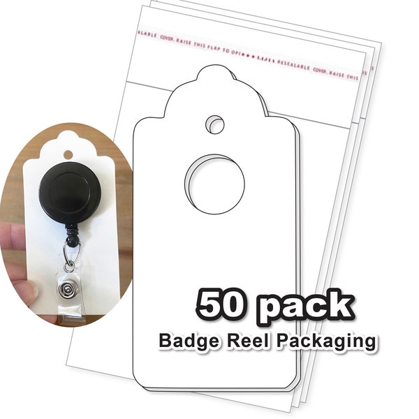 50 Pcs Badge Reels - Etsy