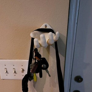 Helping Hand Wall Mounted Key Holder / Wallet Holder / Glasses Holder ...