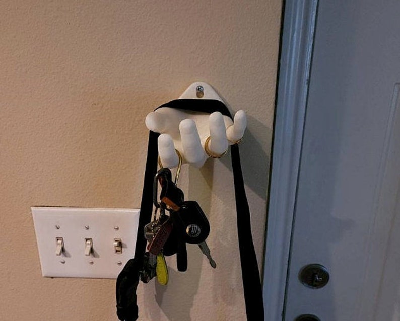 Helping Hand Wall Mounted Key Holder / Wallet Holder / Glasses - Etsy