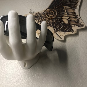 Helping Hand Wall Mounted Key Holder / Wallet Holder / Glasses Holder ...