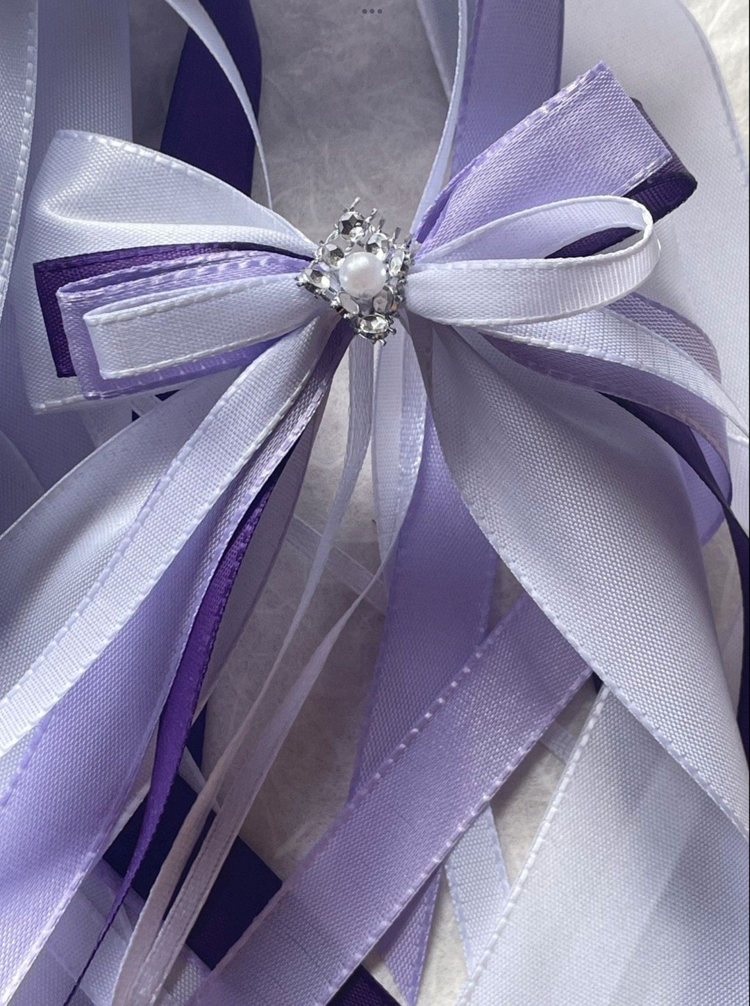 10 X Antenna Loop Car Loop Car Decoration Wedding SCH0139 Purple Lilac ...