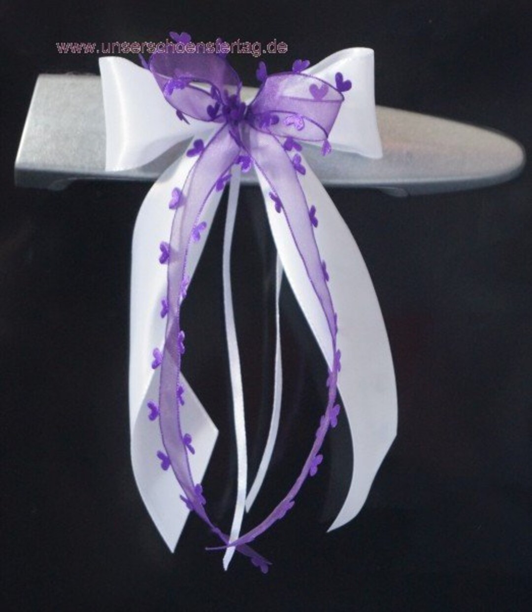 10 Pieces Antenna Loop Car Loop Car Decoration Wedding SCH0050 Purple ...