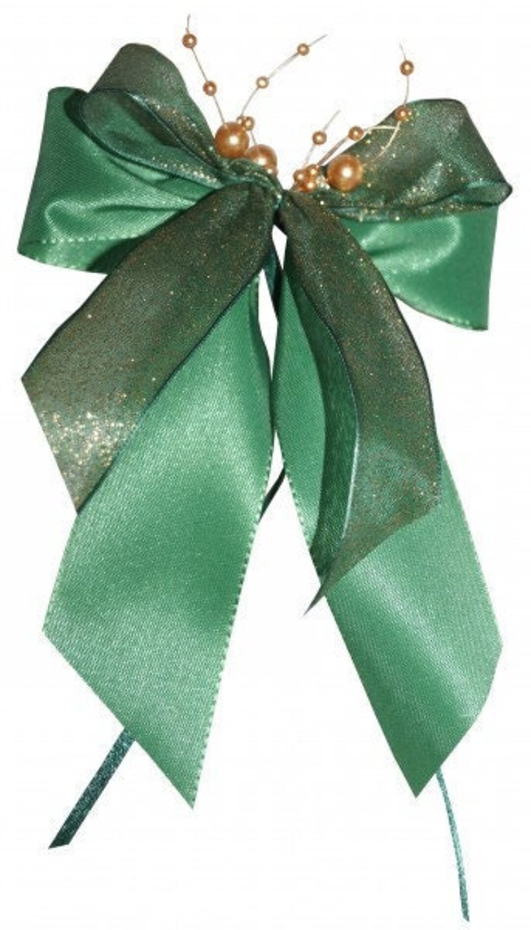 10 Christmas Bows Christmas Tree Ornaments Bows Gifts Christmas WS1948 ...