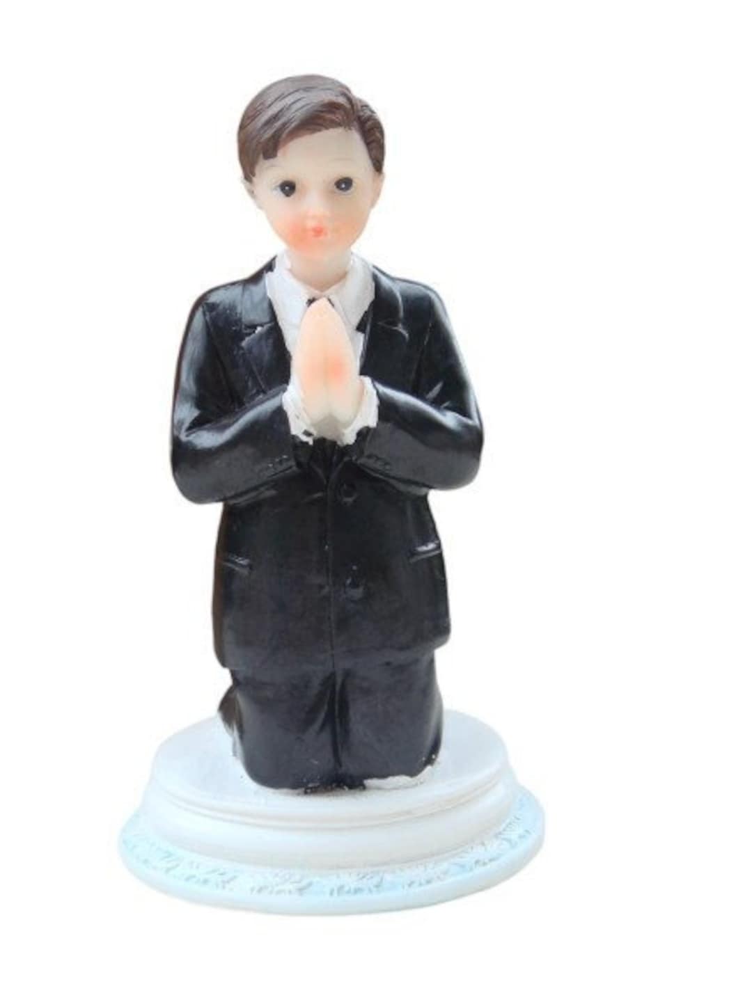 Cake Topper Communion Boy Cake Figure Table Decoration TA0113 - Etsy
