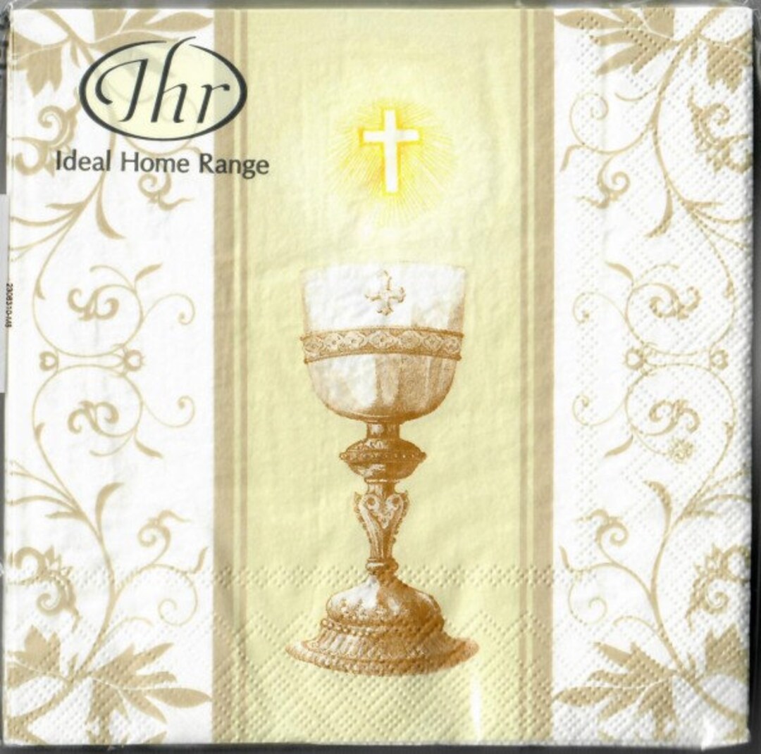 20 Napkins for Communion Baptism Confirmation Chalice SV0008 - Etsy Canada