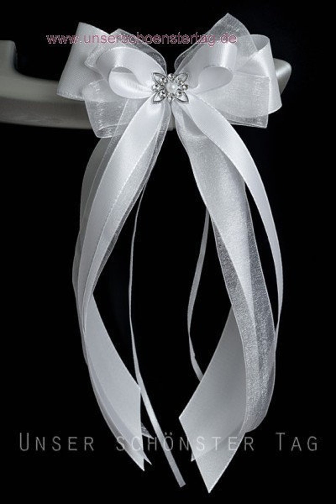 10 Antenna Loops Car Loop Car Jewelry Wedding SCH0117 White - Etsy