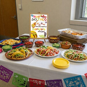 Teacher Appreciation Lets Taco Bout How Much We Appreciate You! - Etsy