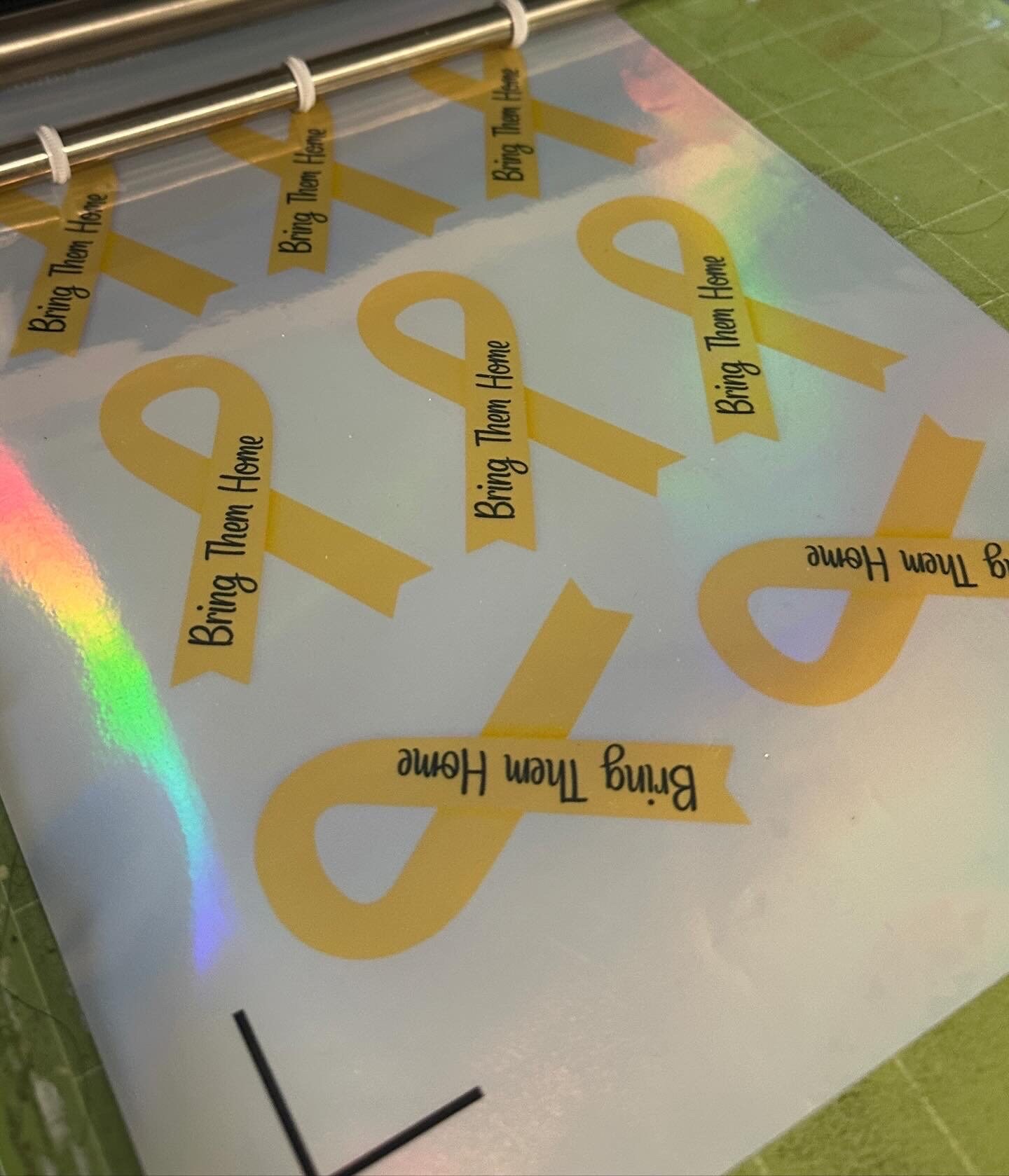 Bring Them Home: Yellow Ribbon IDF Support Vinyl Sticker for Israel ...