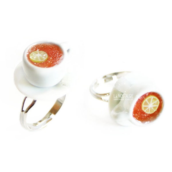 Tea Cup Ring - Etsy