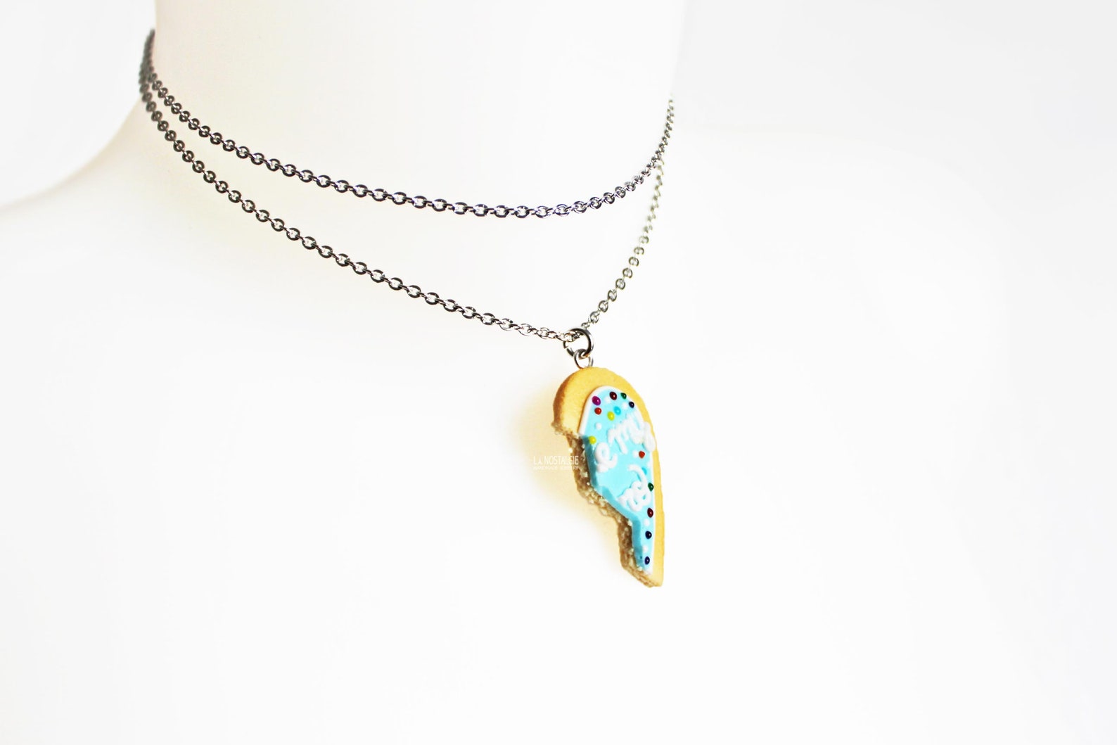 Superhero Necklace Super Hero Jewelry Love Long Pendant - Etsy