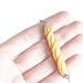 Food Necklace Bread Jewelry Silver Bar Necklace Layering Necklaces for ...
