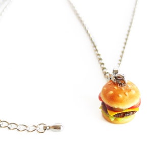 Burger Ring Statement Stackable Rings Summer Fries Fast Food - Etsy